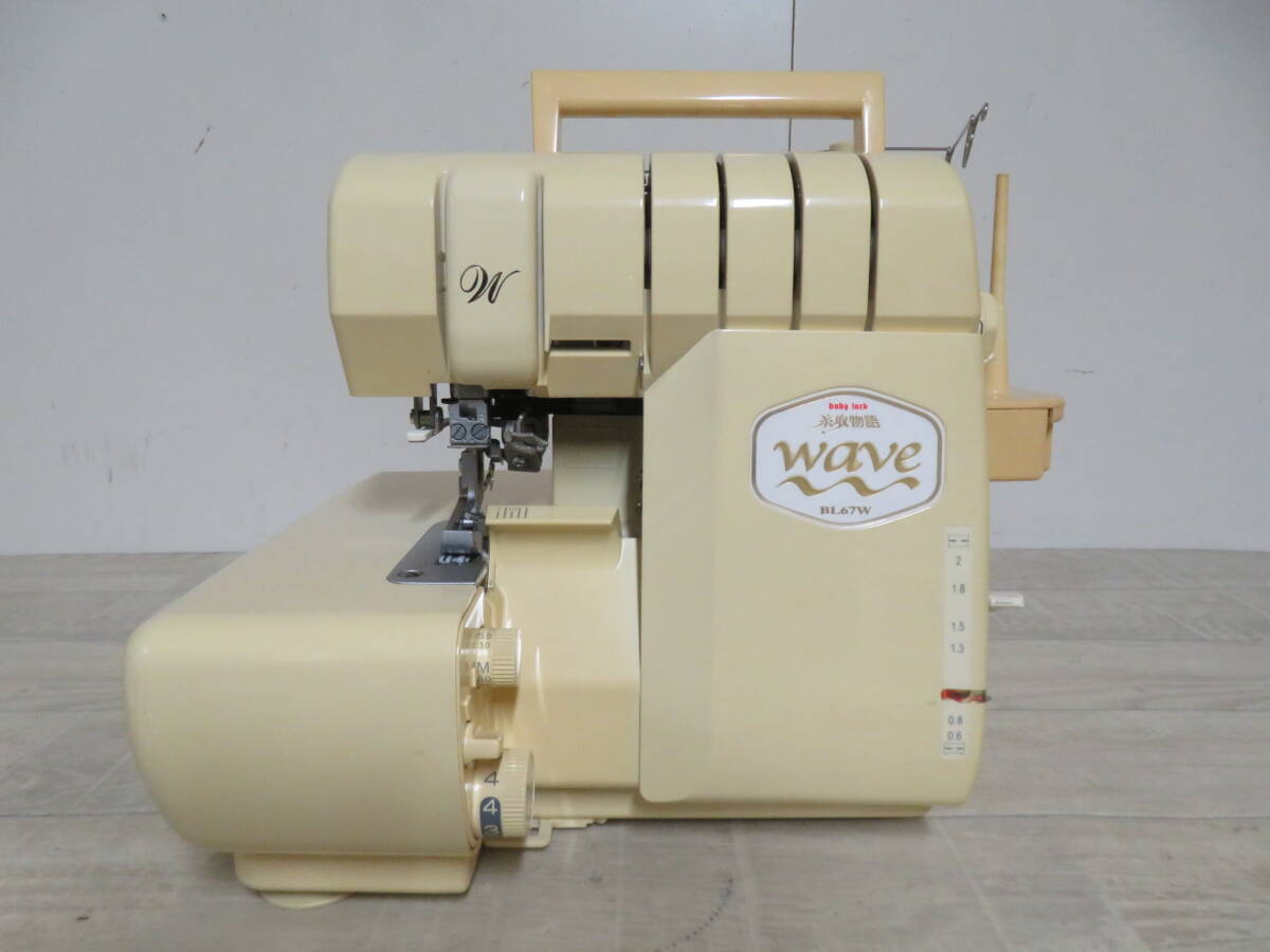 Yahoo!オークション - JUKI baby lock ベビーロック 糸取物語 wave BL6...