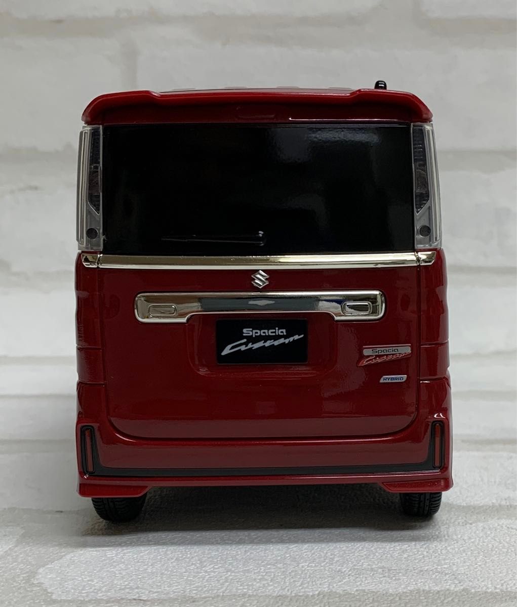 スズキ スペーシアカスタムMK53S カラーサンプル 1/18 レッド スズキ スペーシアカスタムMK53S カラーサンプル 1/18 レッド