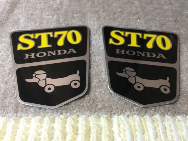 Honda DAX 70 ST70 emblem M b Lem decal honda Dux emblem vela_parts 0226: Real Yahoo auction salling