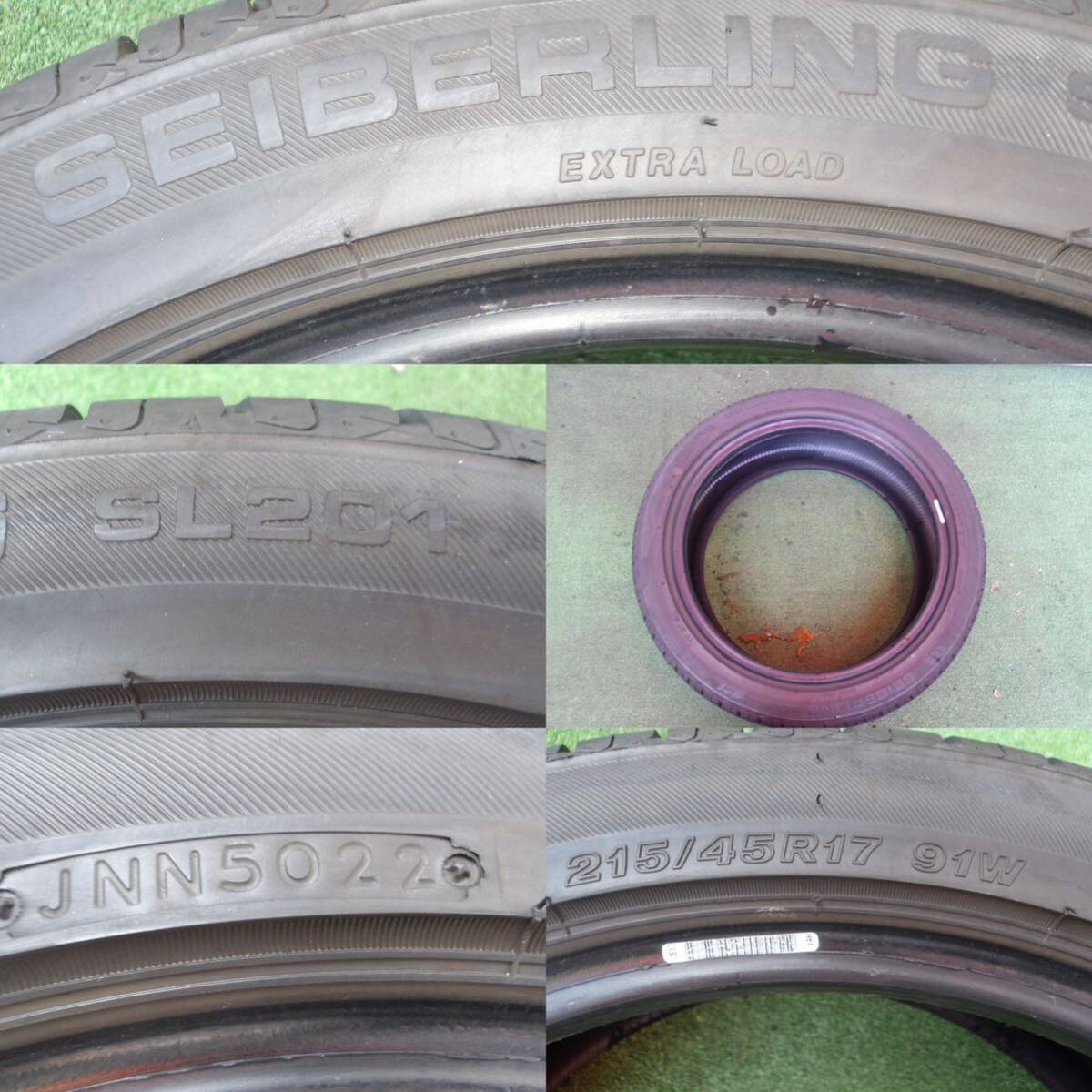 Yahoo!オークション - 【即決送料無料] SALE SEIBERLING SL201 215/45r...