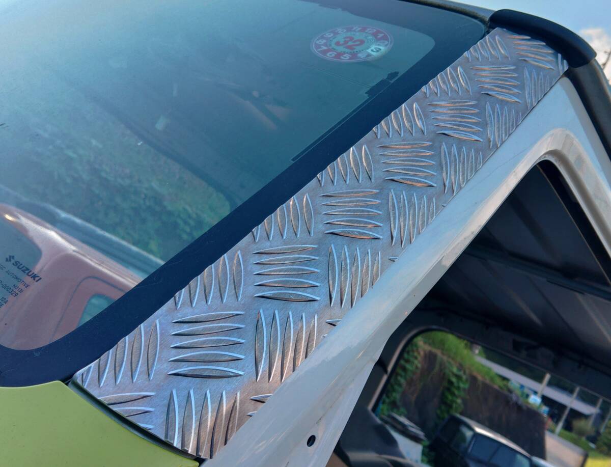 Yahoo!オークション - JB64/JB74用 Aピラーガード フロント ピラー コ...