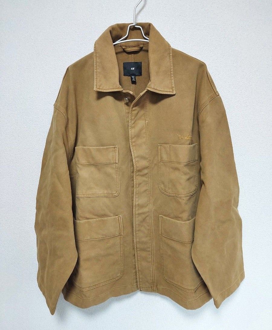 大きいサイズ】~H&M~ 肉厚カバーオール XL(USサイズ) ワーク 大きいサイズ】~H&M~ 肉厚カバーオール XL(USサイズ) ワーク