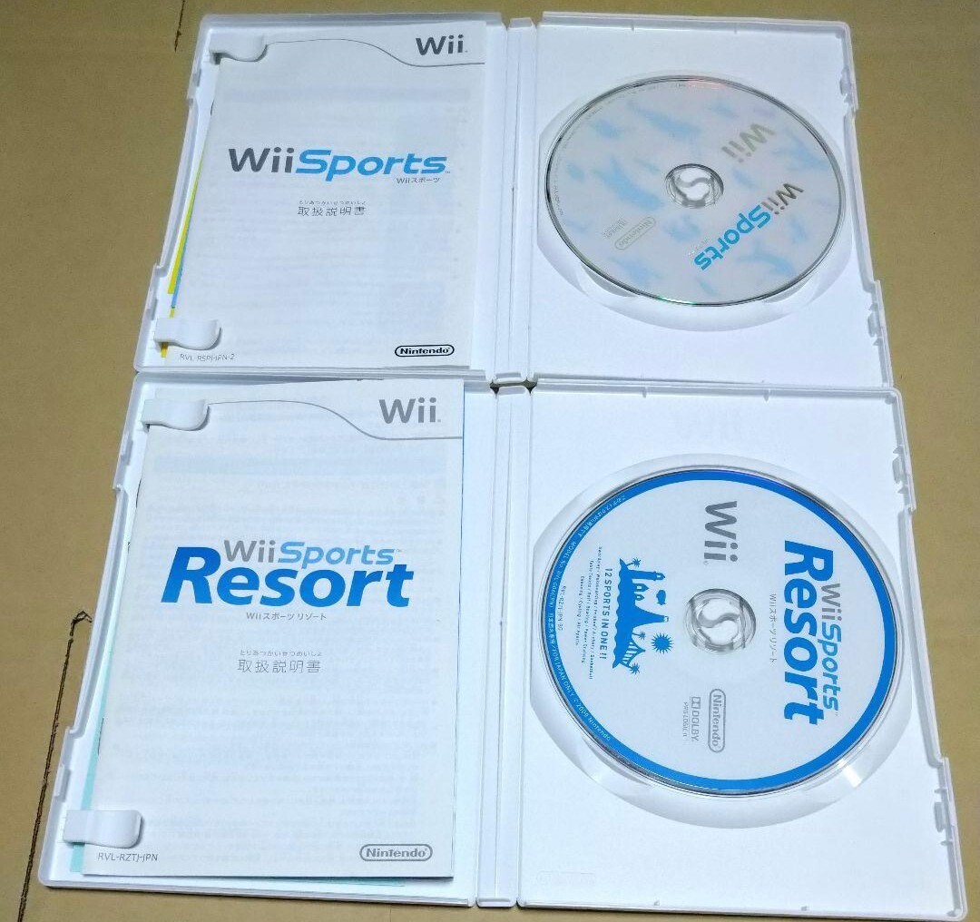 Yahoo!オークション - 【Wii】 Wii Sports Wiiスポーツ リゾート Wii P...