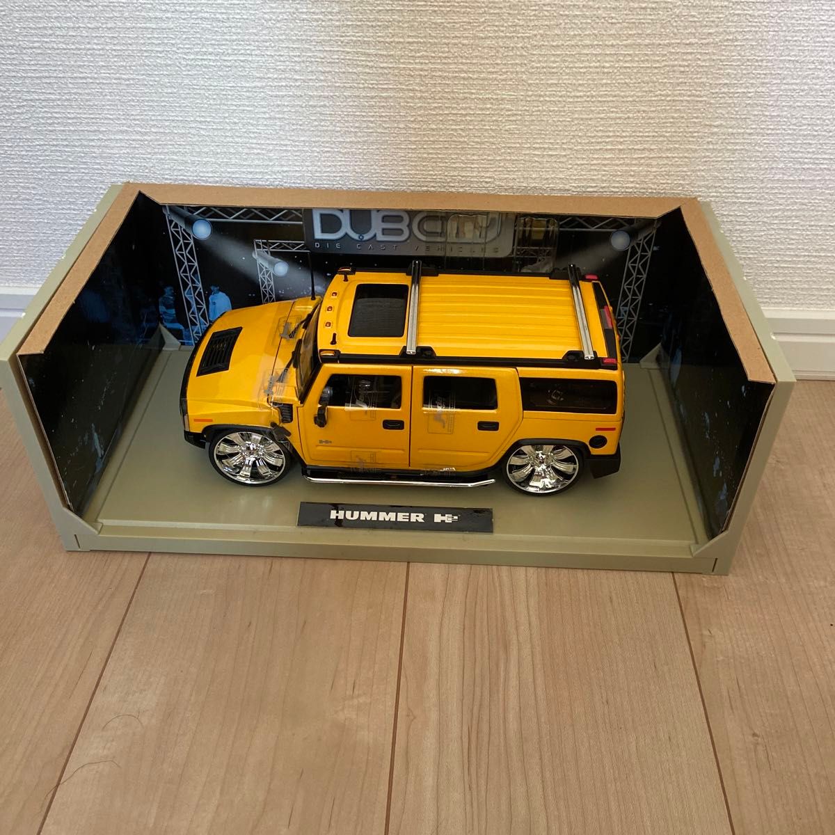 未使用 Jada TOYS 1/18 DUB CITY HUMMER H2 ハマー ミニカー 未使用 Jada TOYS 1/18 DUB CITY HUMMER H2 ハマー ミニカー