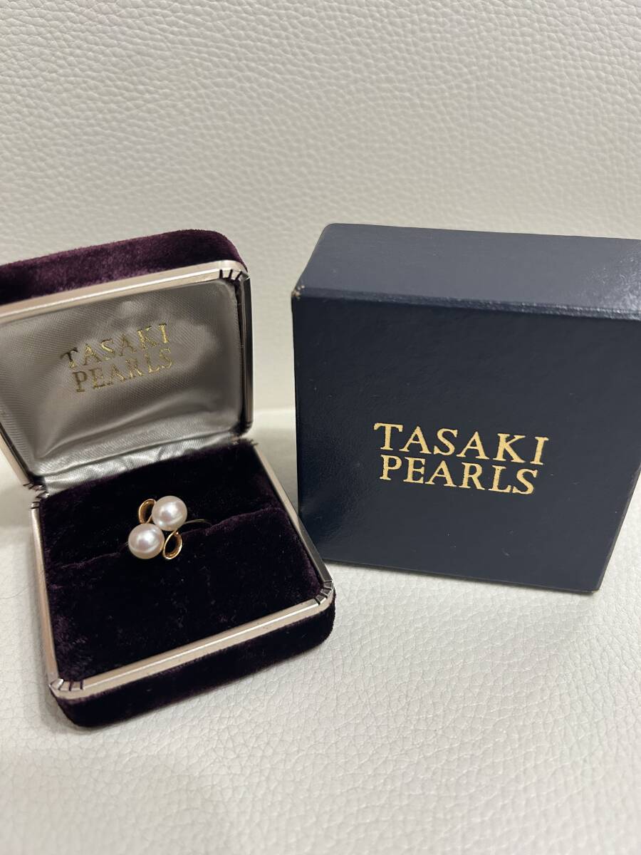 Yahoo!オークション - 田崎真珠 TASAKI PEARLS 指輪 K18 箱付き