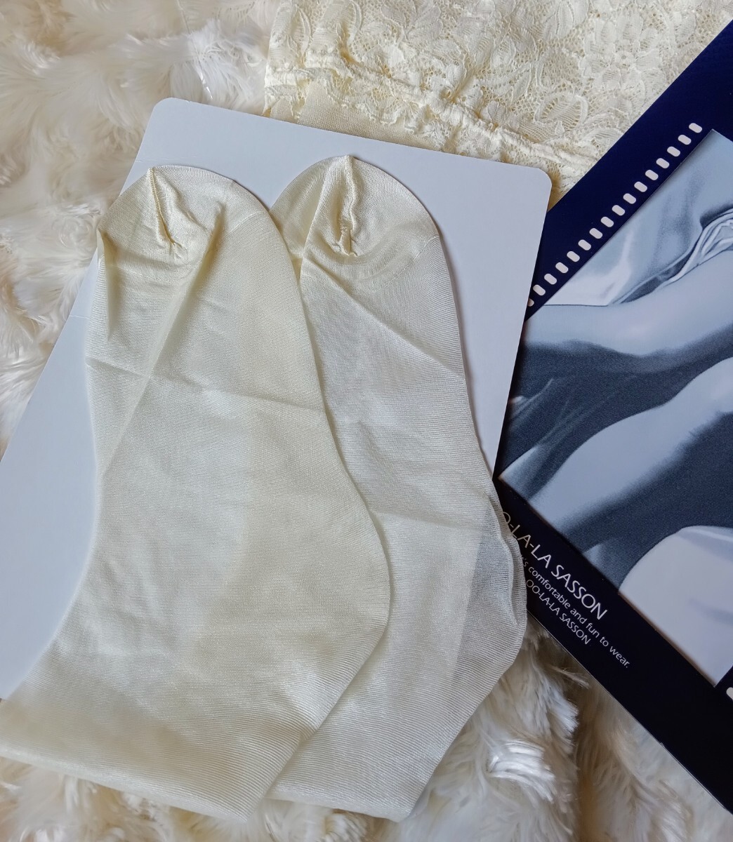 Yahoo!オークション - 新品レア 《 OO-LA-LA-SASSON 》ガーターストッ...