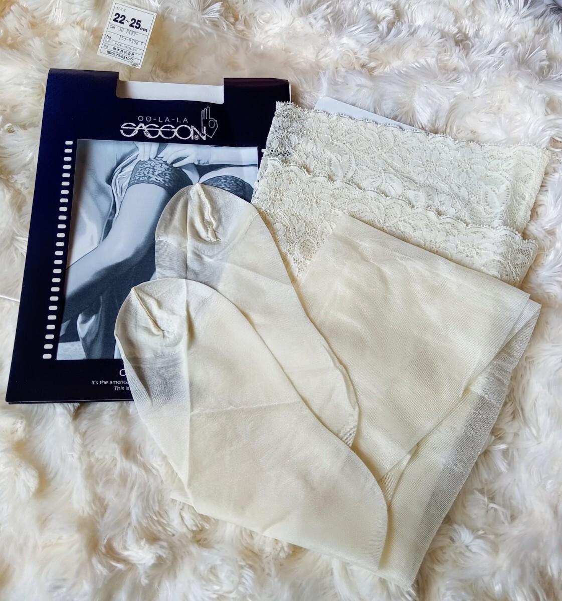 Yahoo!オークション - 新品レア 《 OO-LA-LA-SASSON 》ガーターストッ...