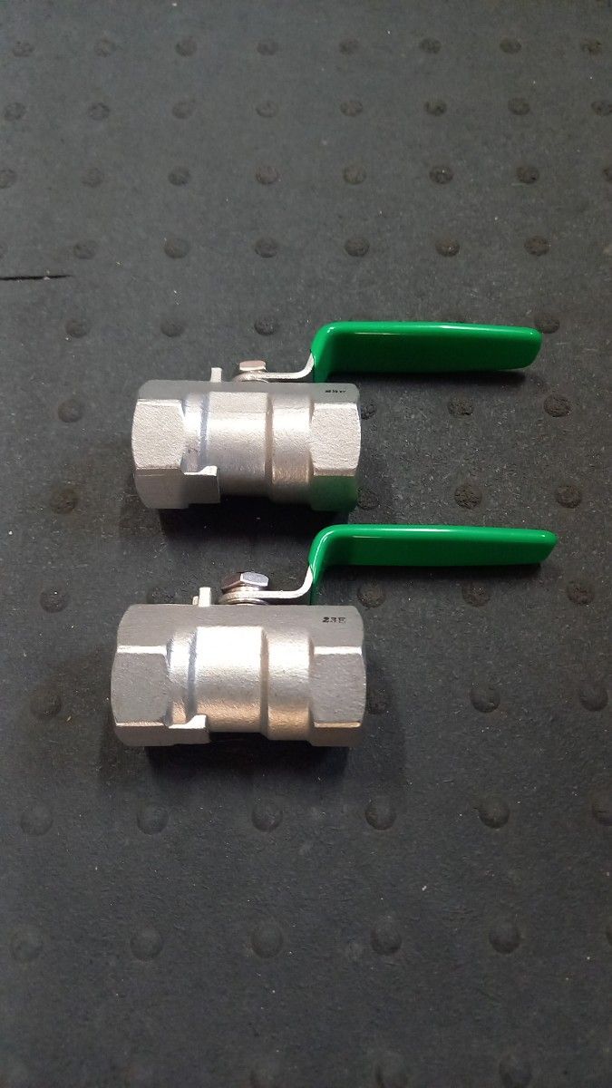 新品 ボールバルブ 1B （25A） ステンレス クラス600 ボールコック SUS316 コック弁 2個セット オンダ｜Yahoo!フリマ（旧PayPayフリマ）