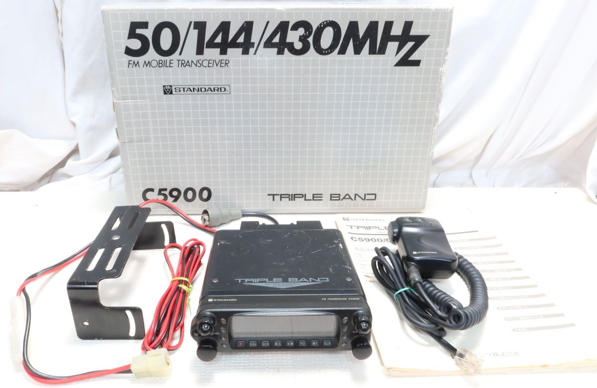 Yahoo!オークション - STANDARD C5900 50／144／430 トリプルバンド モ...