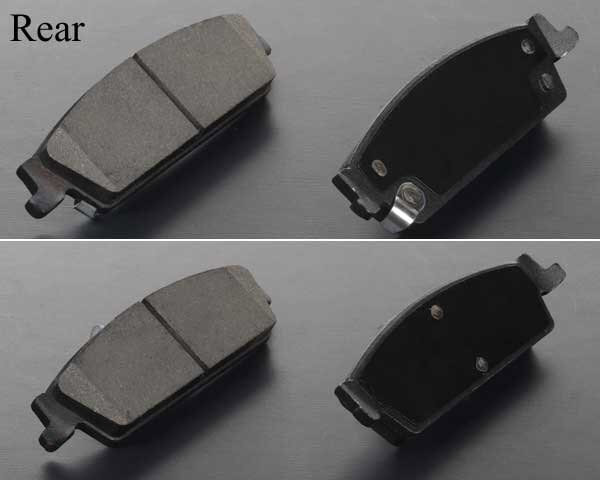 Yahoo!オークション - 在庫有 保証付 ブレーキパッド フロント リア ...