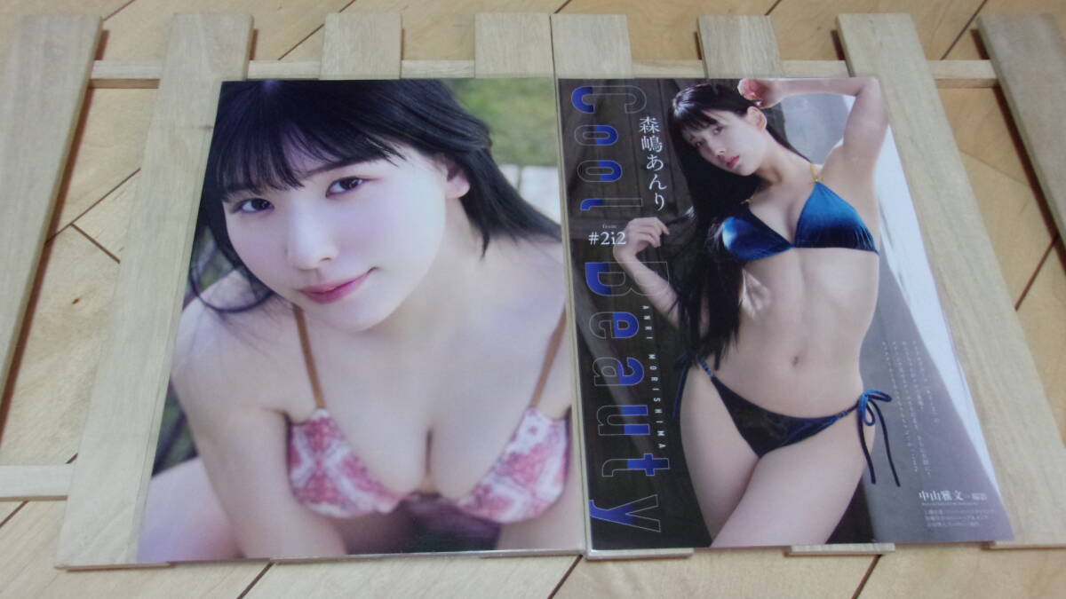 Yahoo!オークション - 森嶋あんり ＃2i2 巨乳グラドル B5雑誌切抜ラ...