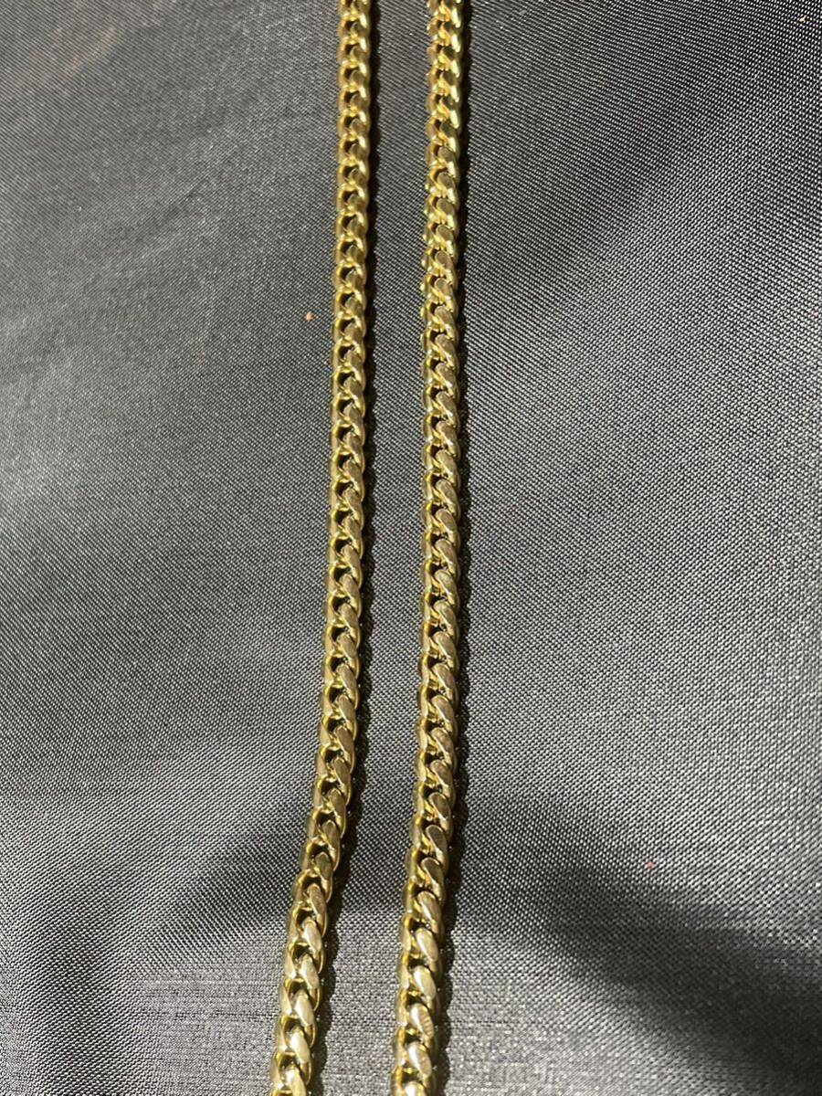 Yahoo!オークション - ネックレス HJ 18GF 金張り チェーン アクセサリ...