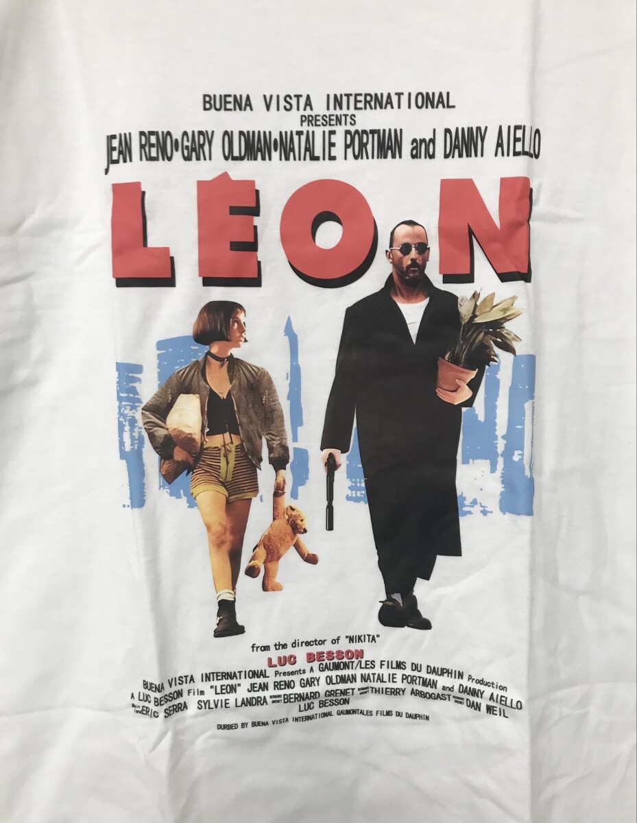 映画 LEON レオン マチルダ Tシャツ L 90s ハリウッド ムービー 映画 LEON レオン マチルダ Tシャツ L 90s ハリウッド ムービー