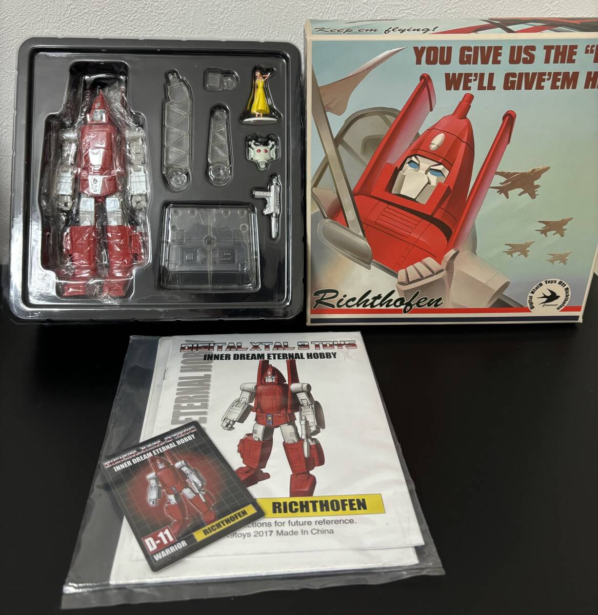 Yahoo!オークション - DX9 Toys D11 Richthofen トランスフォーマー 非...