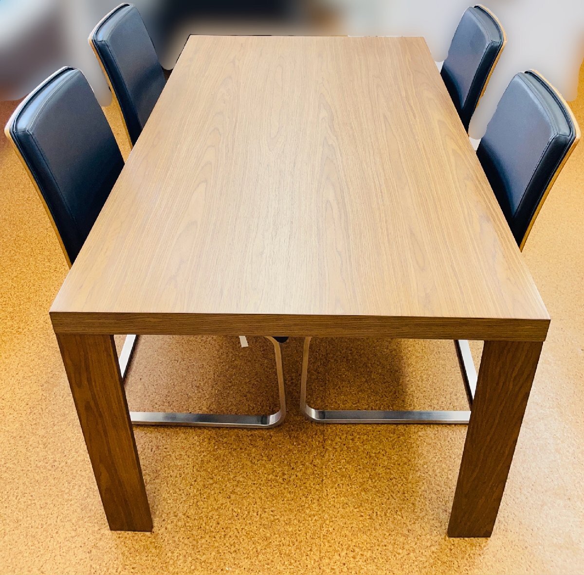 Yahoo!オークション - Y731NITORI ニトリ 4人用 ダイニングテーブル イ...