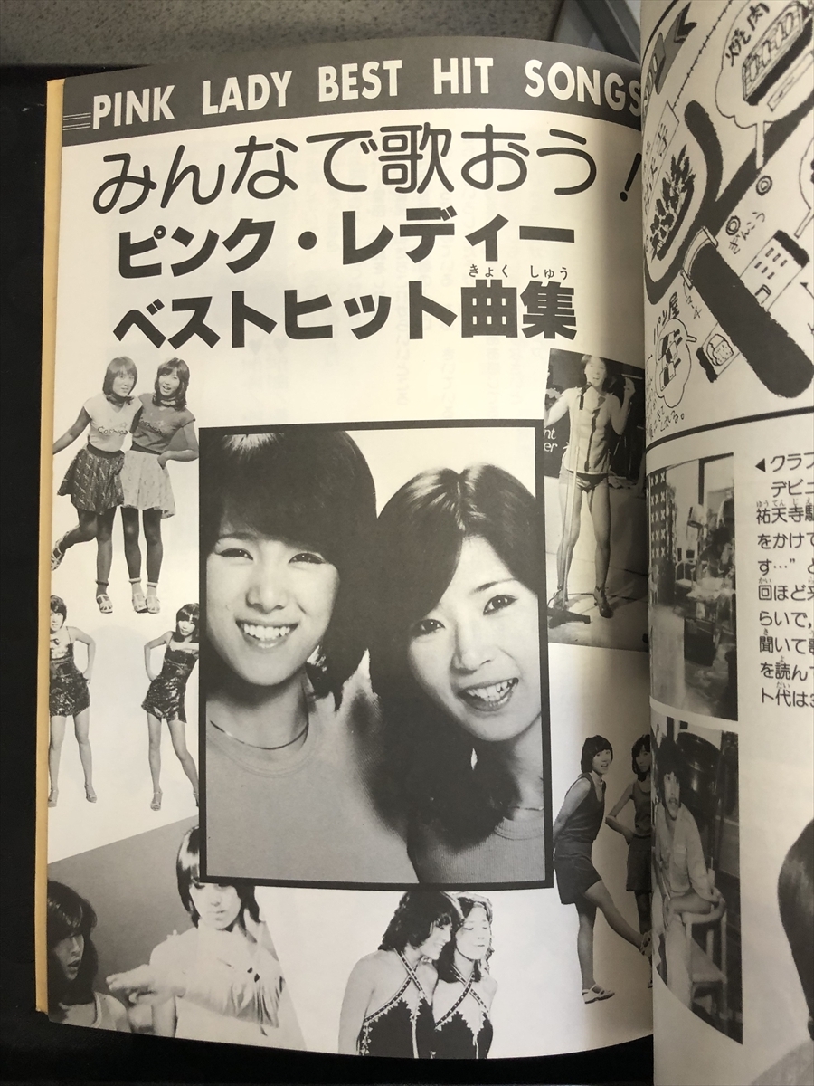 日本代購代標第一品牌【樂淘letao】－Hellow! pinkLady ミー＆ケイ 青春二人ぼっち 1978年 （昭和53年） 初版発行 ピンクレディ ミーちゃん ケイちゃん★W41a2408