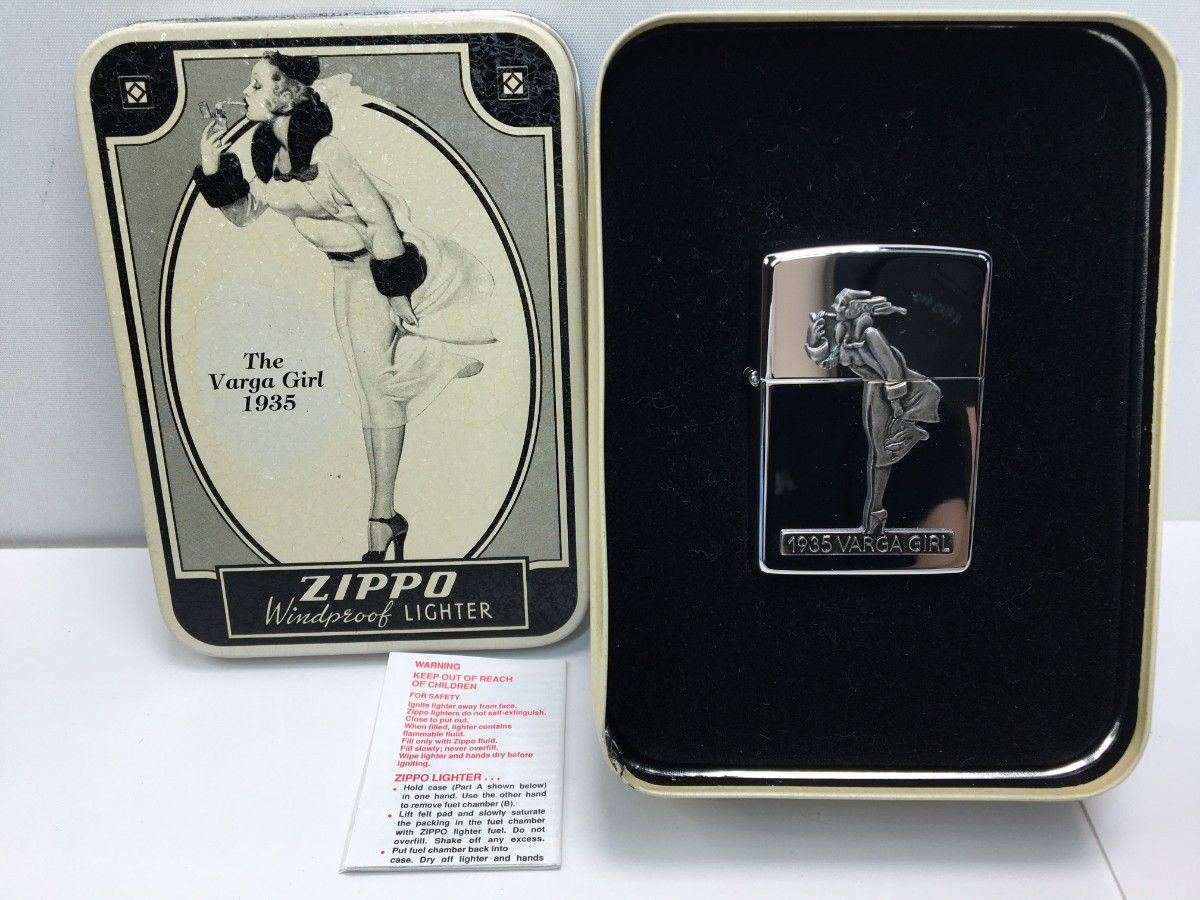 n1148 希少レア 未使用 Zippo ジッポー 1935 VARGA GIRL windy n1148 希少レア 未使用 Zippo ジッポー 1935 VARGA GIRL windy