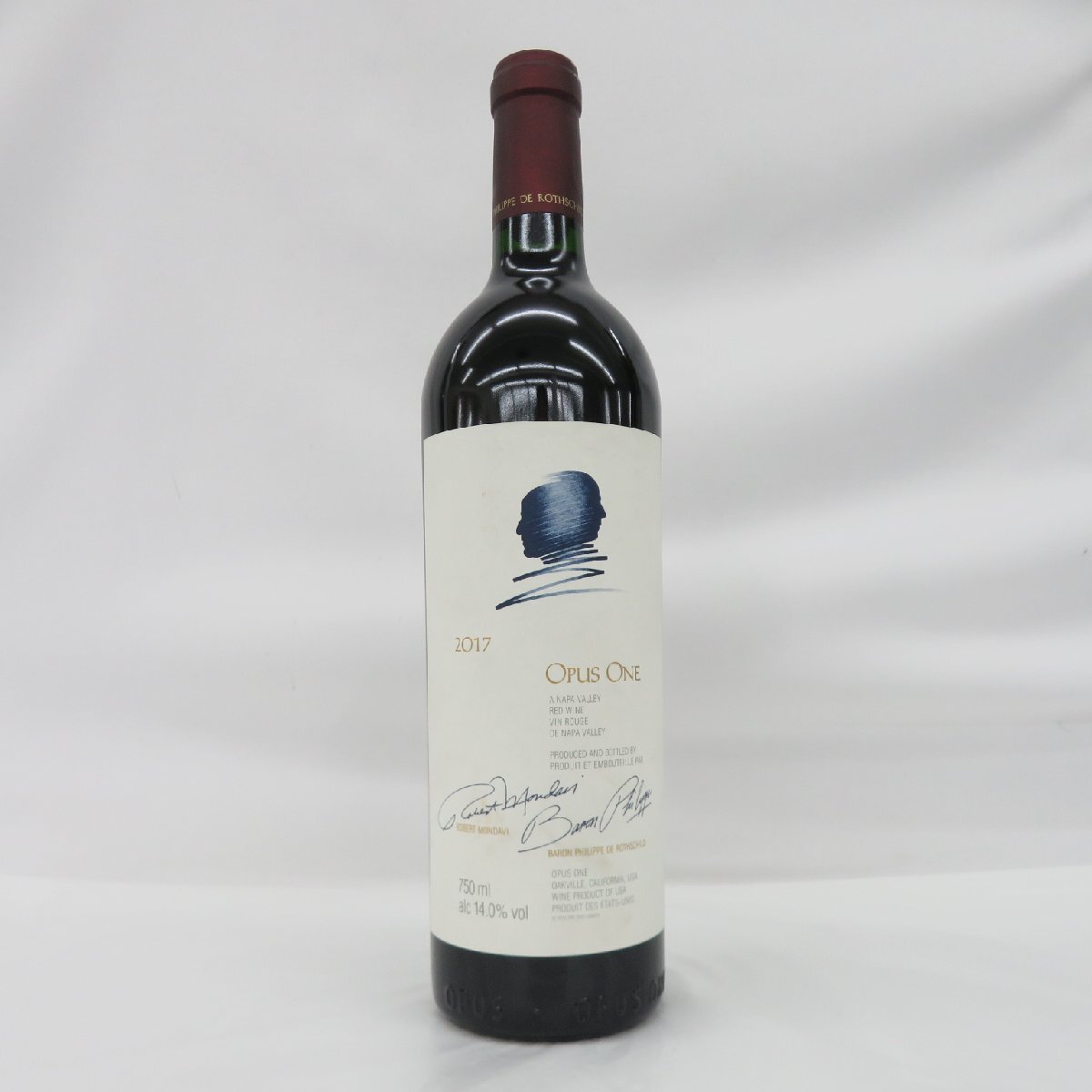 Yahoo!オークション - 【未開栓】OPUS ONE オーパスワン 2017 赤 ワイ...