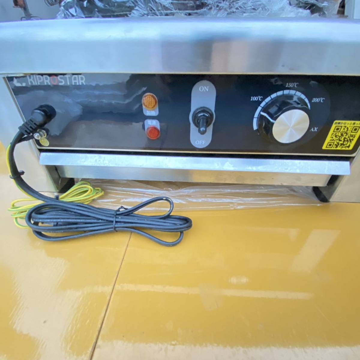 中古品 KIPROSTAR キプロスター 業務用 電気クレープ焼き機 PRO 中古品 KIPROSTAR キプロスター 業務用 電気クレープ焼き機 PRO