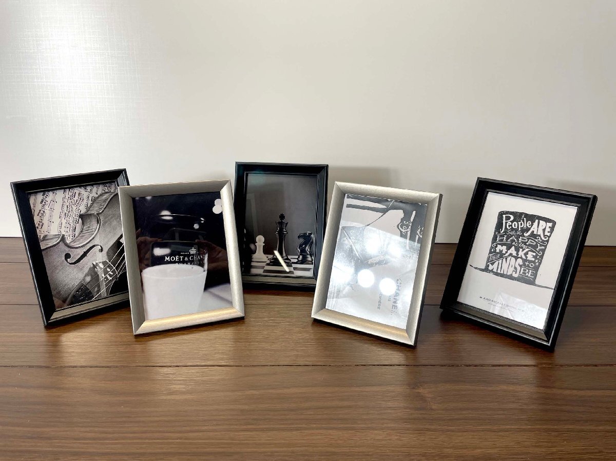 Yahoo!オークション - 【福岡】W153 フォトフレーム 3個セット 写真立...