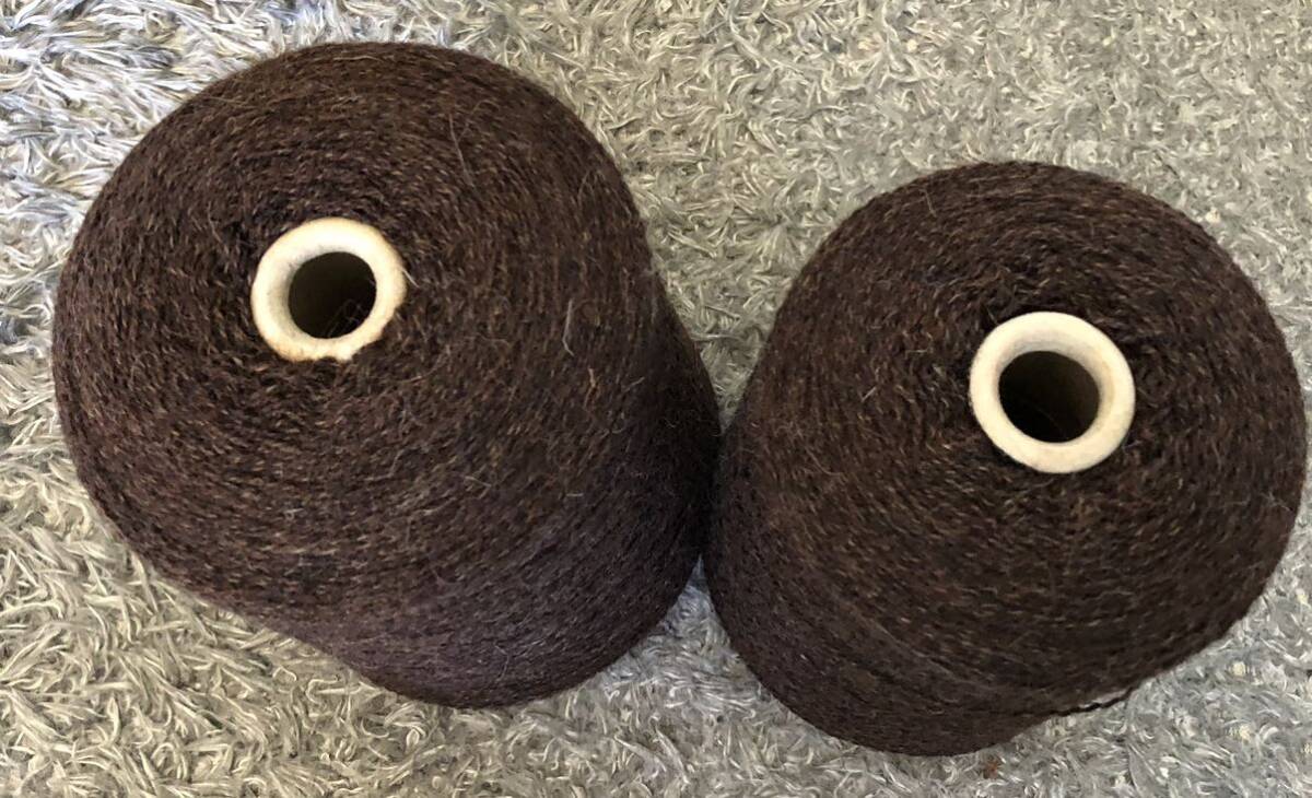 Yahoo!オークション - 貴重 高級ウール100％ 番手1/6X1/16【10372 ツィ...