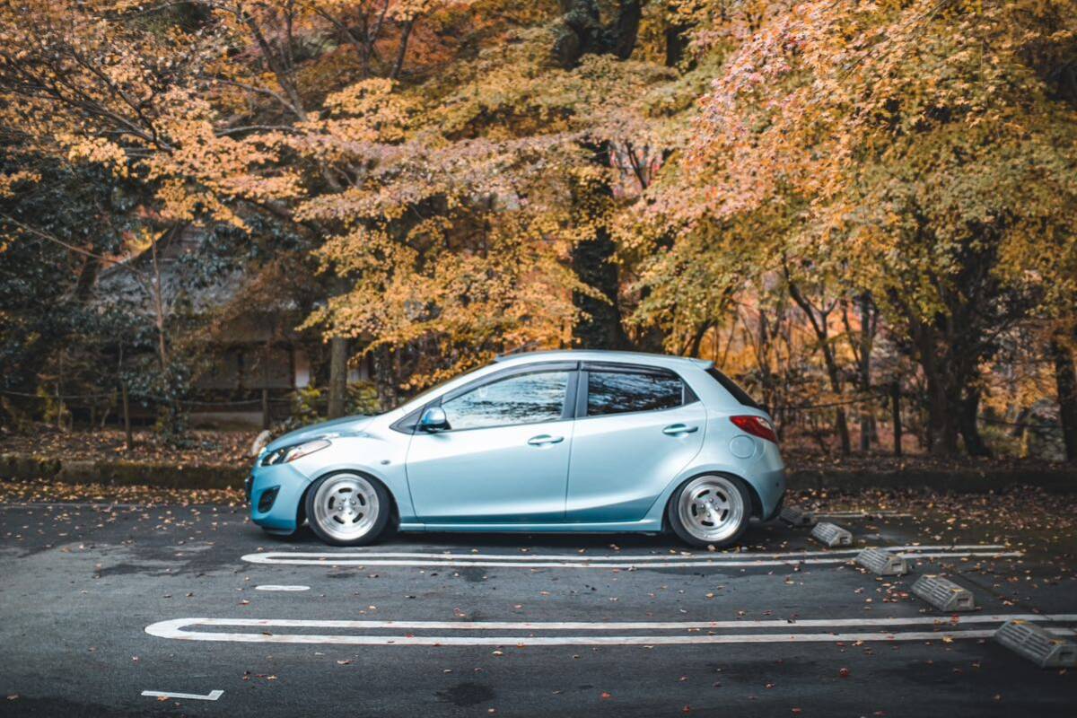 Yahoo!オークション - デミオ DE系 RSR BEST i車高調 リアショックワン...