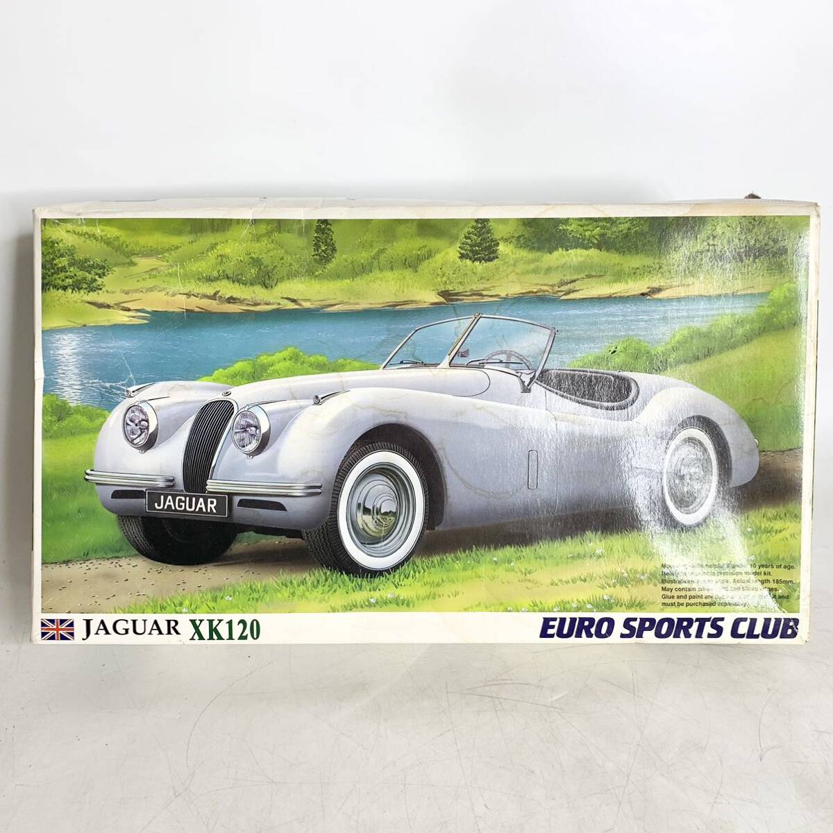 Yahoo!オークション - 未組立 アオシマ 1/24 ジャガー XK120 JAGUAR ユ...