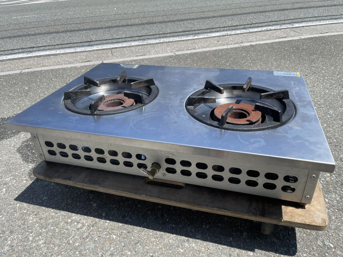 Yahoo!オークション - 中古品 タニコー ガスコンロ LPガス TGU-75 201...