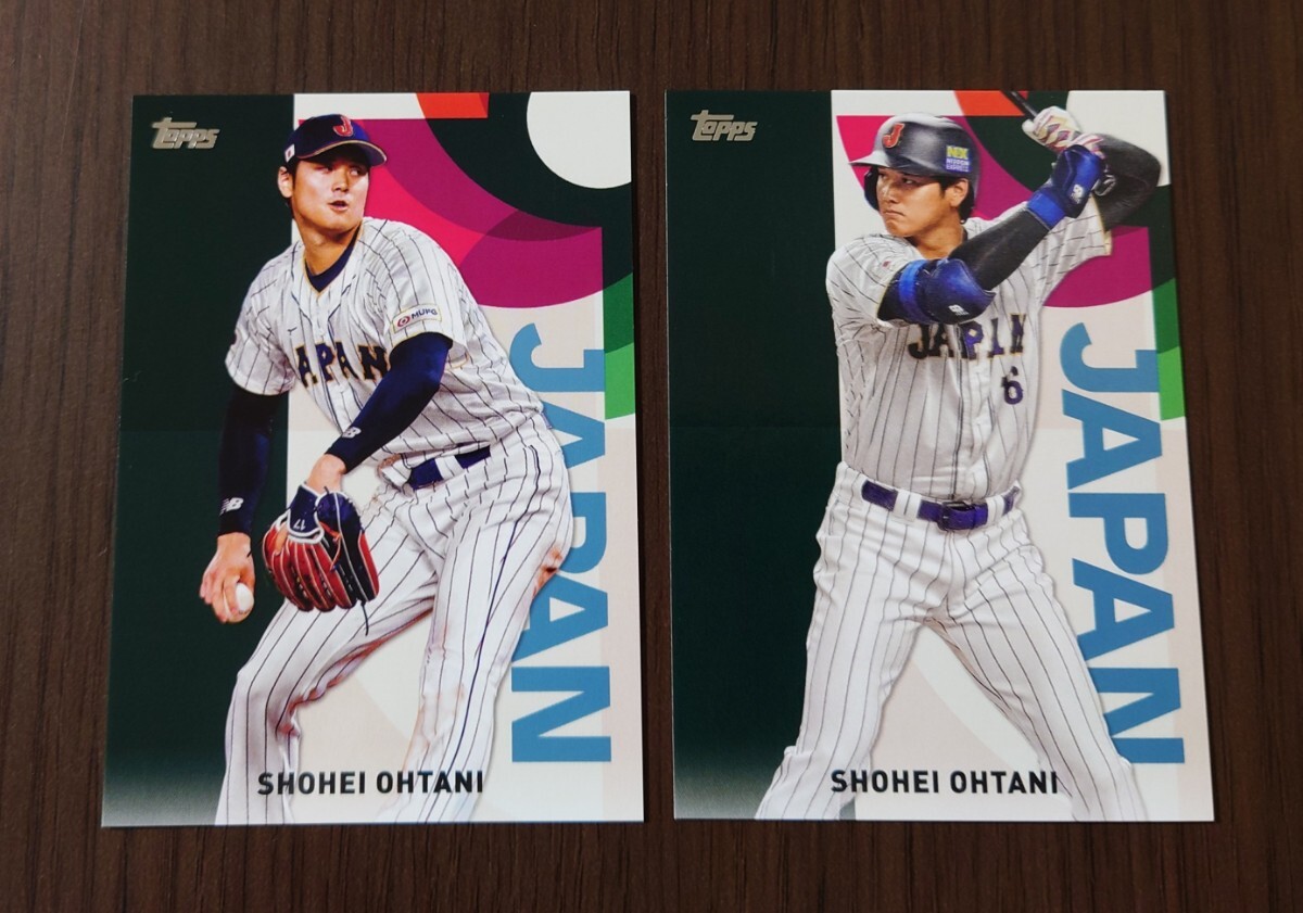 Yahoo!オークション - 2 TOPPS 2023 MLB BASEBALL JAPAN EDITION 大谷...