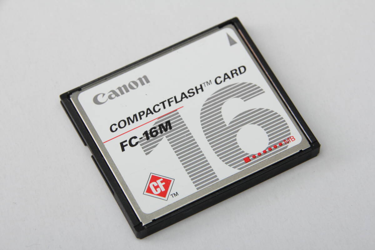 Yahoo!オークション - 16MB CFカード キヤノン Canon FC-16M