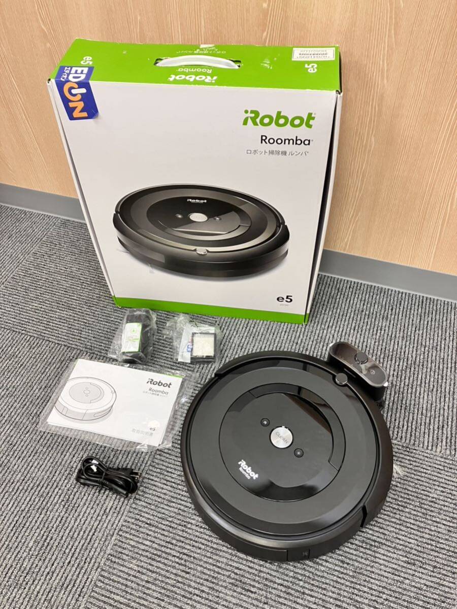 Yahoo!オークション - [T3951]動作品 iRobot Roomba ルンバ e5 ロボ...