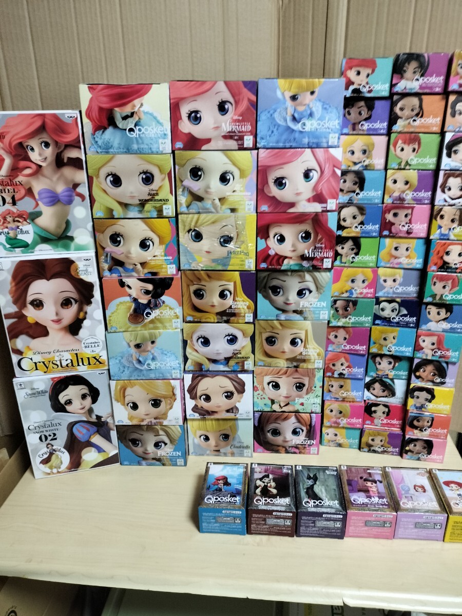 Yahoo!オークション - Qposket ディズニー60個以上 crystalux 大量 ...
