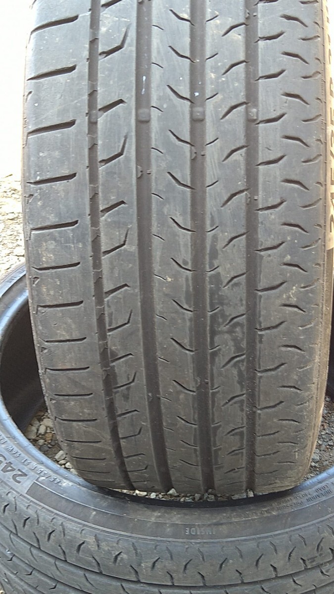 Yahoo!オークション - No1 中古タイヤ 245/35R21 コンチネンタル MC6 2...
