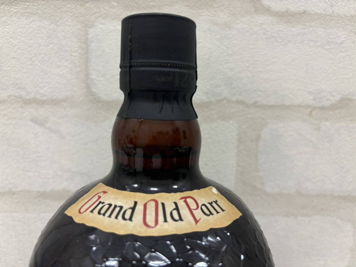 Yahoo!オークション - (d)未開栓 Grand Old Parr 12年 DeLuxe 43% 750m...