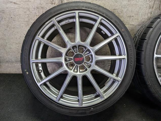 Yahoo!オークション - [I2508]STi 18インチ ホイール 225/40R18 2023年...