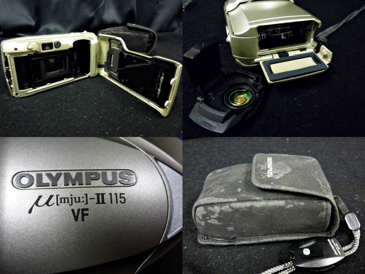 Yahoo!オークション - OLYMPUS μ〔mju 〕-II 115VF オリンパス/ミュ...
