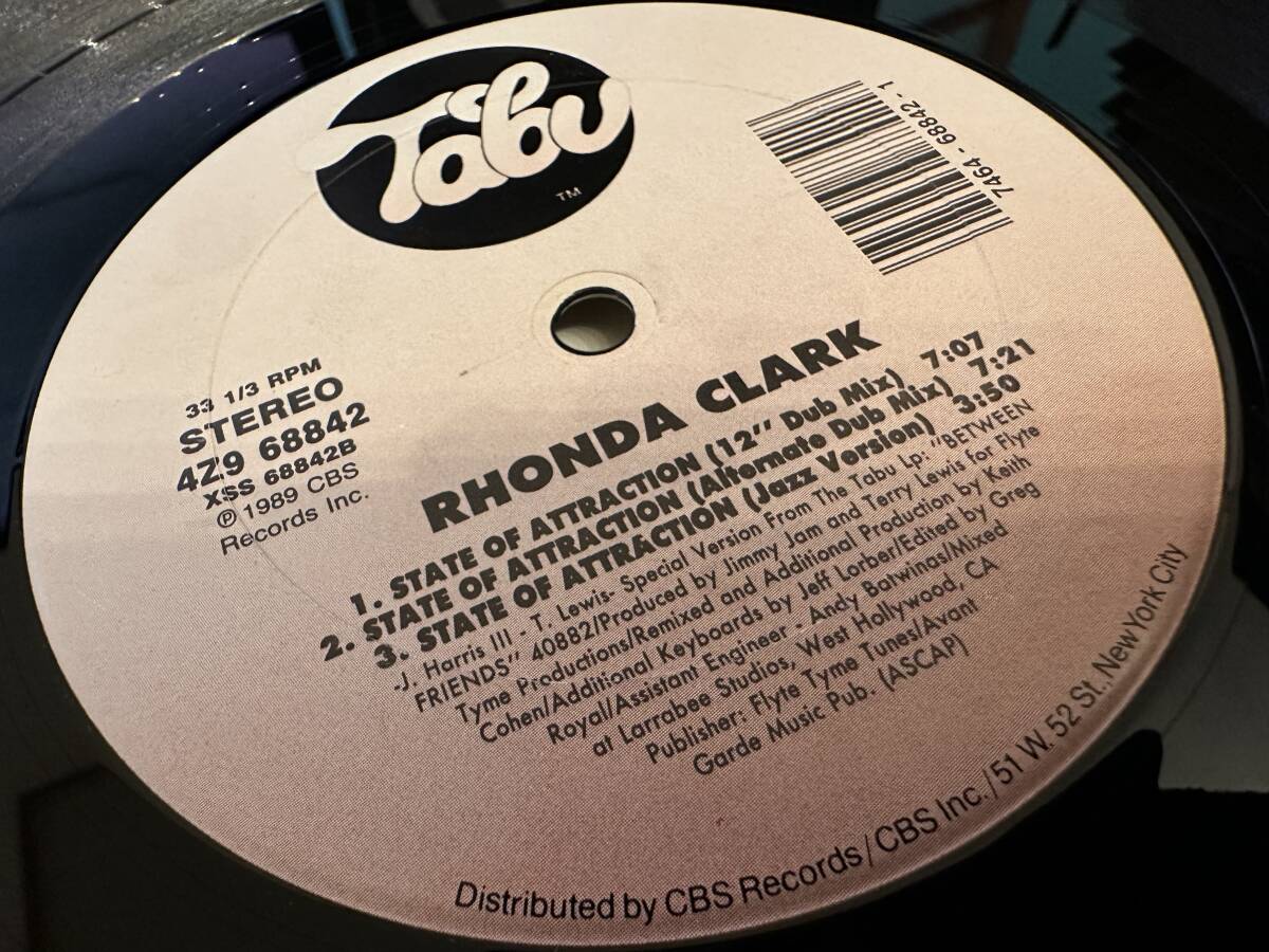 Yahoo!オークション - 12” Rhonda Clark / State Of Attraction / R&B...