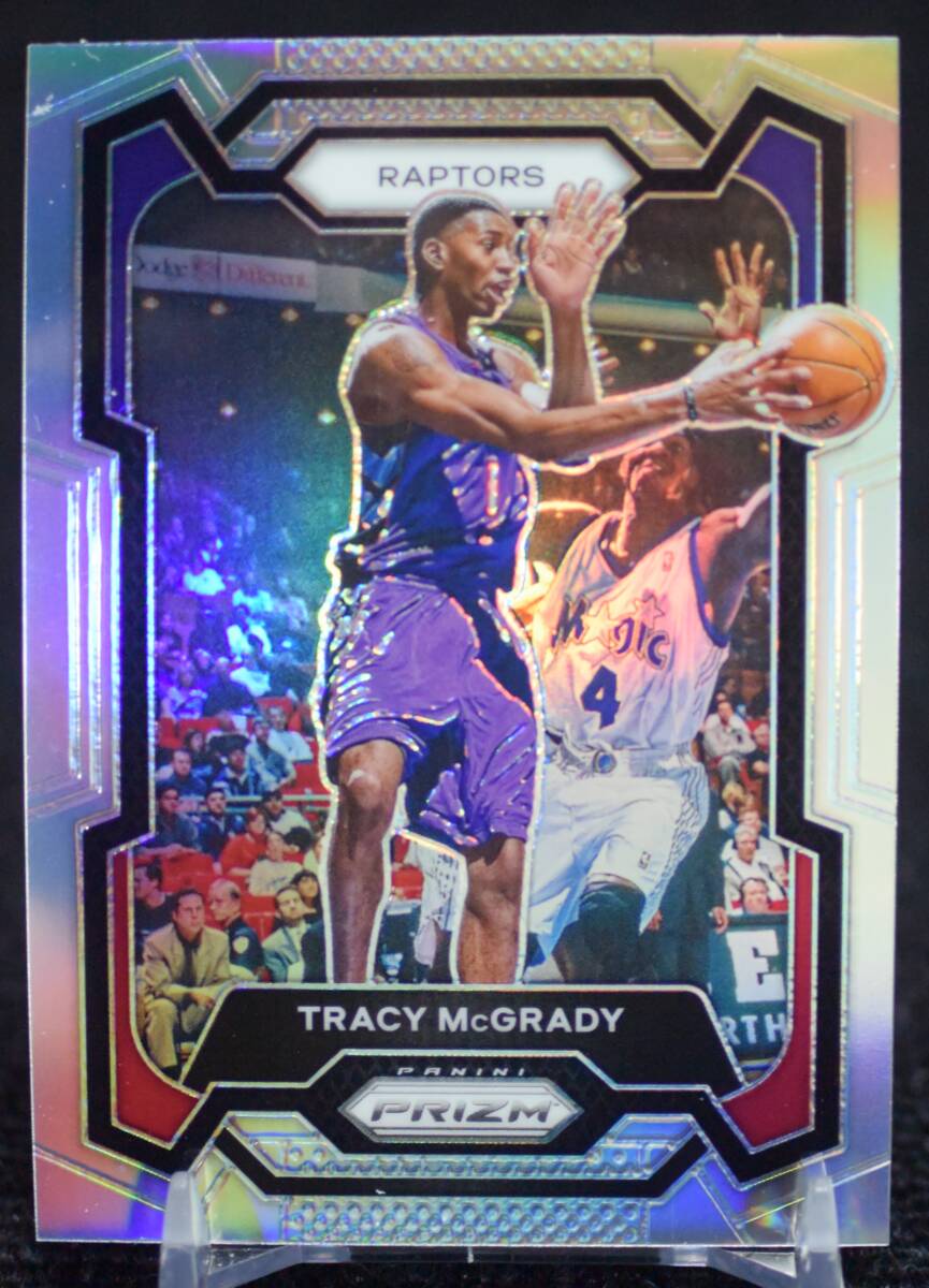 Yahoo!オークション - 2023-24 Panini Prizm Silver Tracy McGrady NBA...