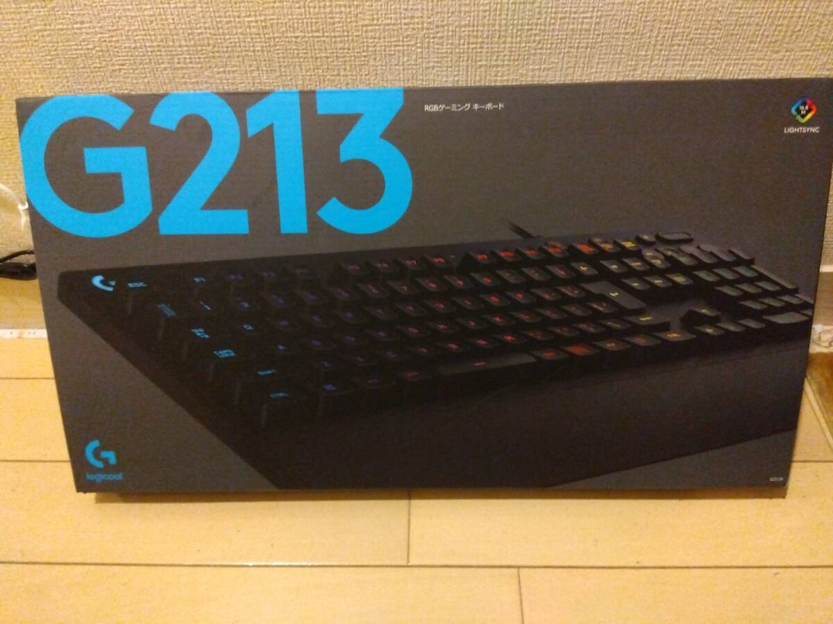 Yahoo!オークション - 未使用 ロジクール G213 RGB Gaming Keyboard G...