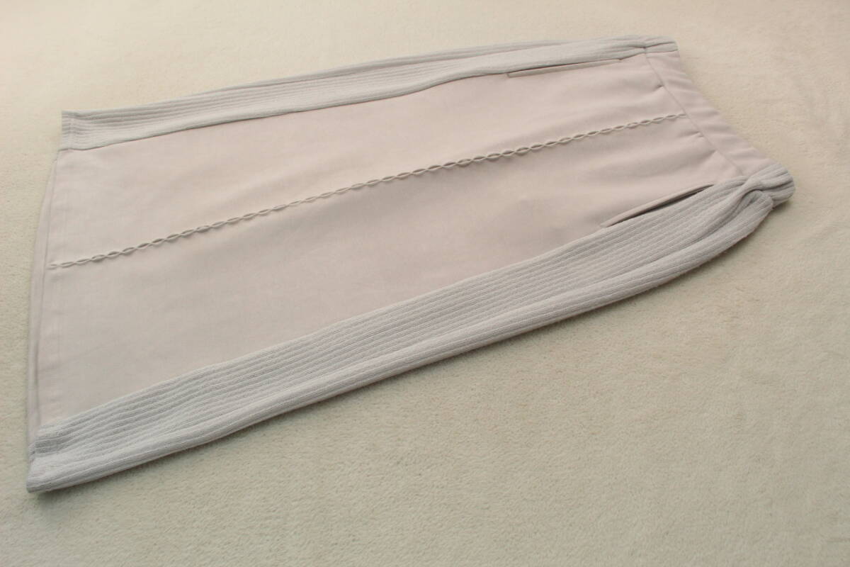 Yahoo!オークション - 9-1567 新品 ウエストゴムスエード×リブスカー...