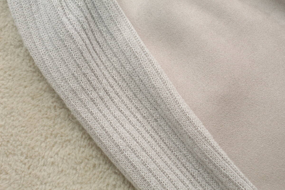 Yahoo!オークション - 9-1567 新品 ウエストゴムスエード×リブスカー...