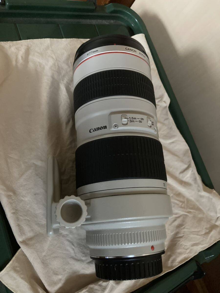 Yahoo!オークション - Canon キャノン EF USM LENS ZOOM EF70-200L 1 2...