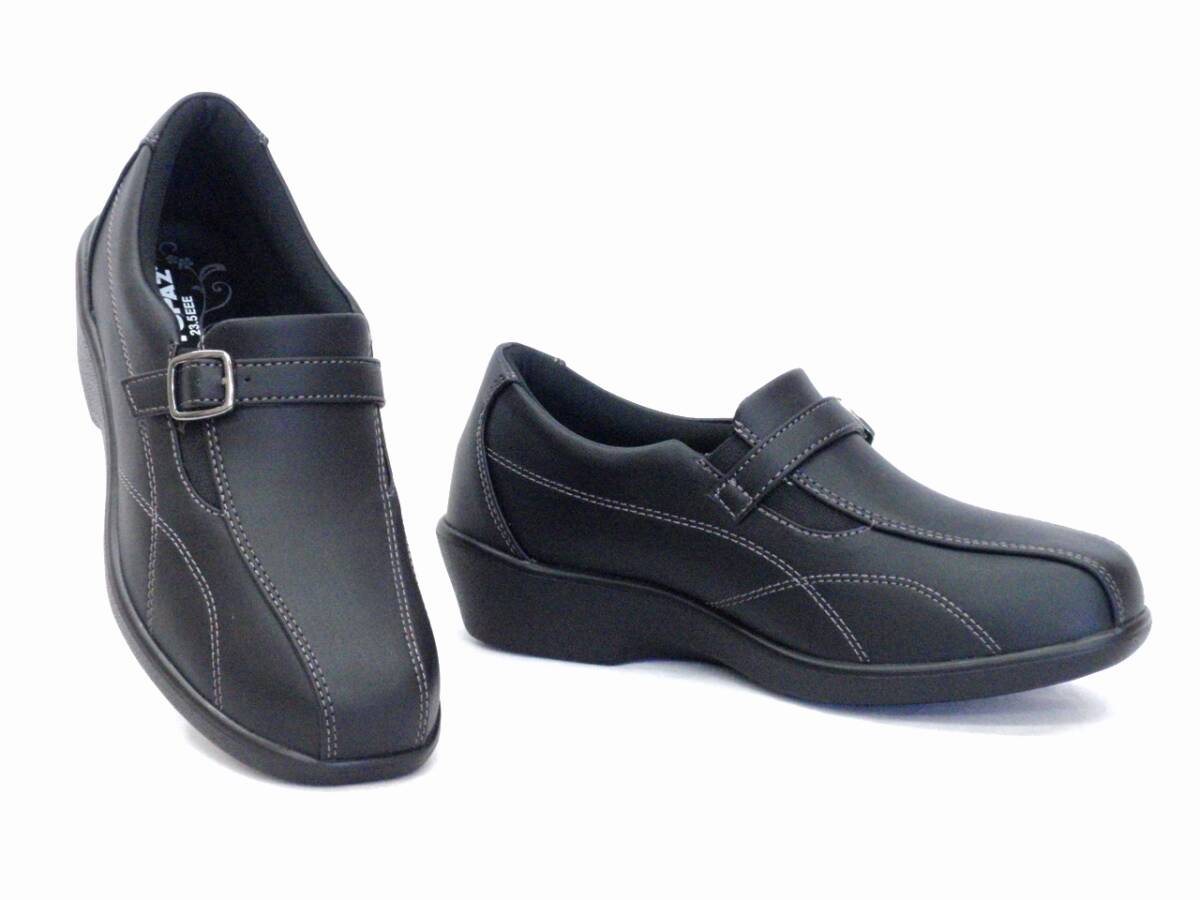 Yahoo!オークション - TOPAZ トパーズ TZ 2404 ブラック 23.5cm スリッ...