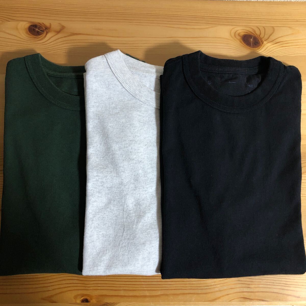 Yahoo!オークション - XS BEAMS T 23SS New T 3枚セット NAVY ASH GREY...