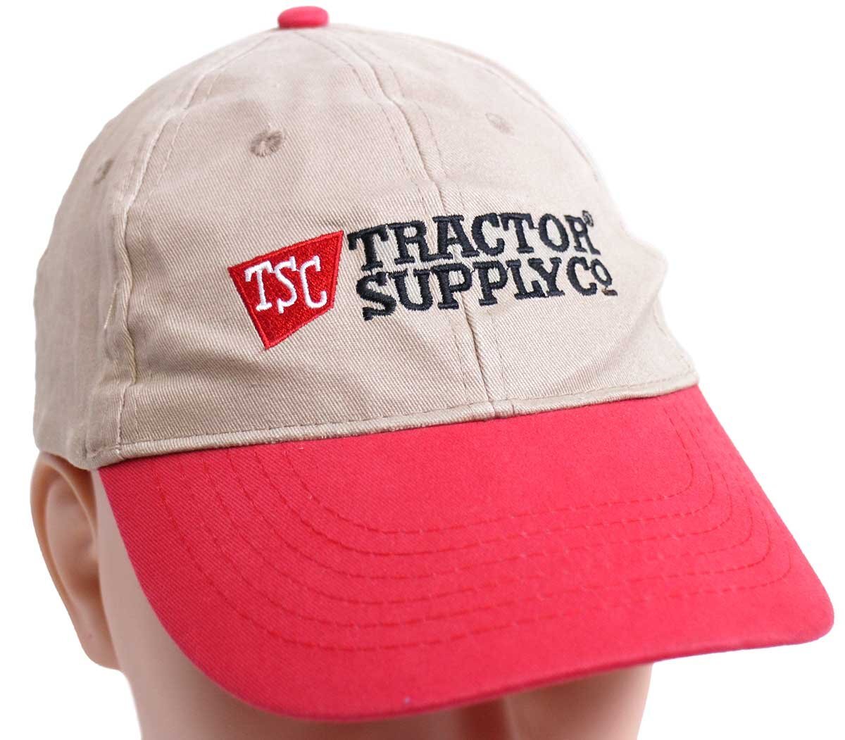 Yahoo!オークション - TSC TRACTOR SUPPLY CO ロゴ刺繍 ツートン 切り...