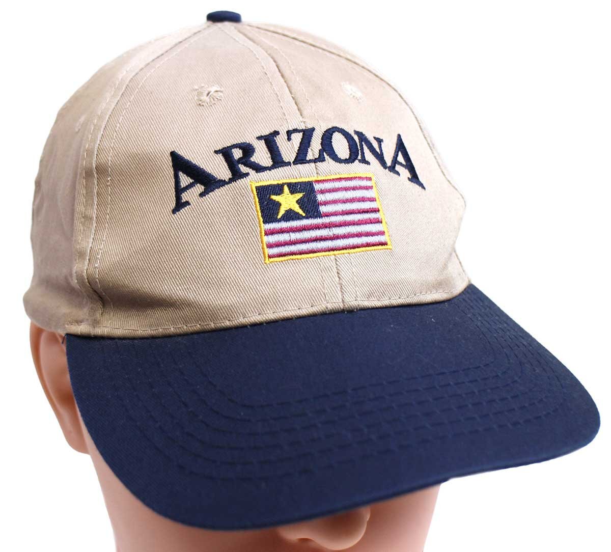 Yahoo!オークション - ARIZONA 星条旗 刺繍 ツートン 切り替え コット...