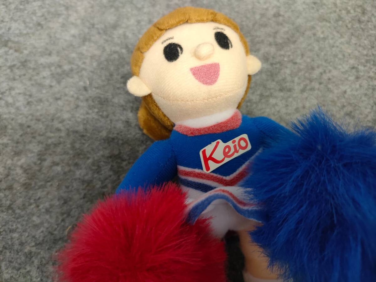 Yahoo!オークション - KEIO チアガール ぬいぐるみ 非売品