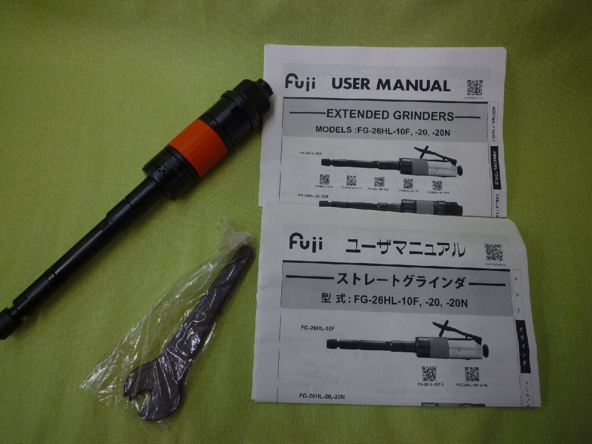Yahoo!オークション - n FUJI ストレートグラインダ FG-236HL-20N