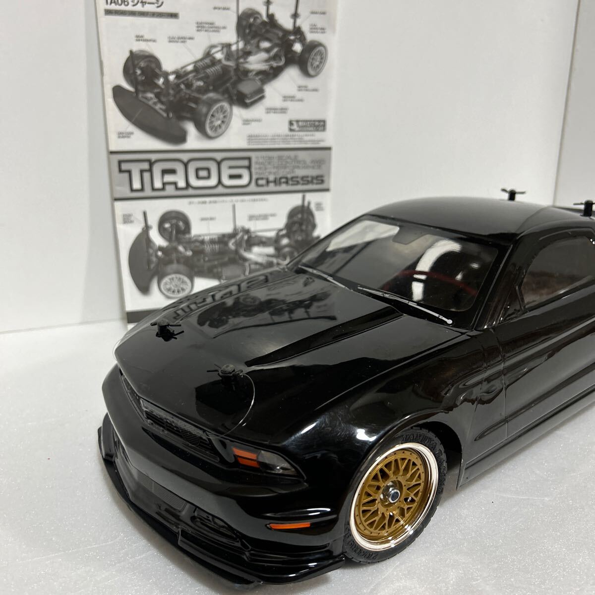 Yahoo!オークション - タミヤ TAMIYA 1/10電動R/C4WD TA06シャーシ マ...