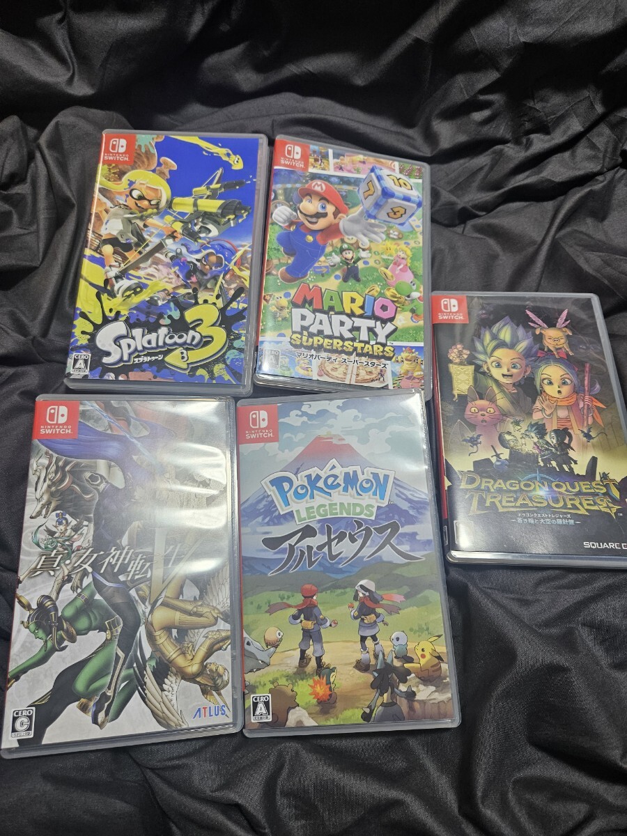 Yahoo!オークション - Switchソフトまとめ売り/スプラトゥーン3他 Nint...